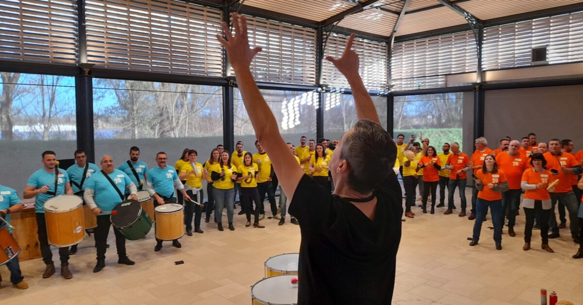 Team Building Batucada - Percussions Brésiliennes - Fanka